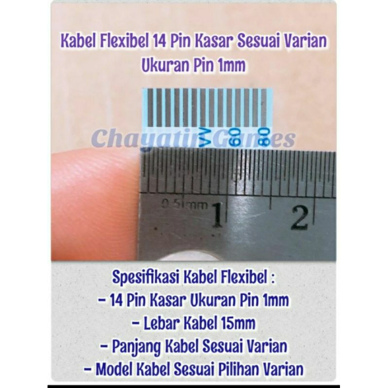 Jual Kabel Flexibel 14 Pin Kasar Panjang dan Model Sesuai Varian ...
