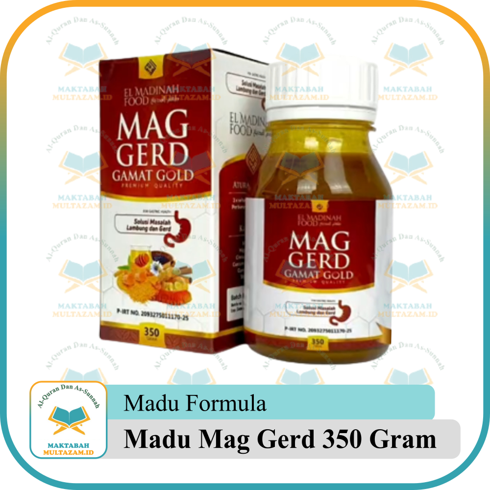 Jual Madu Maggerd Gamat Gold 350 gr | Madu Maag Gerd 350gr Original ...