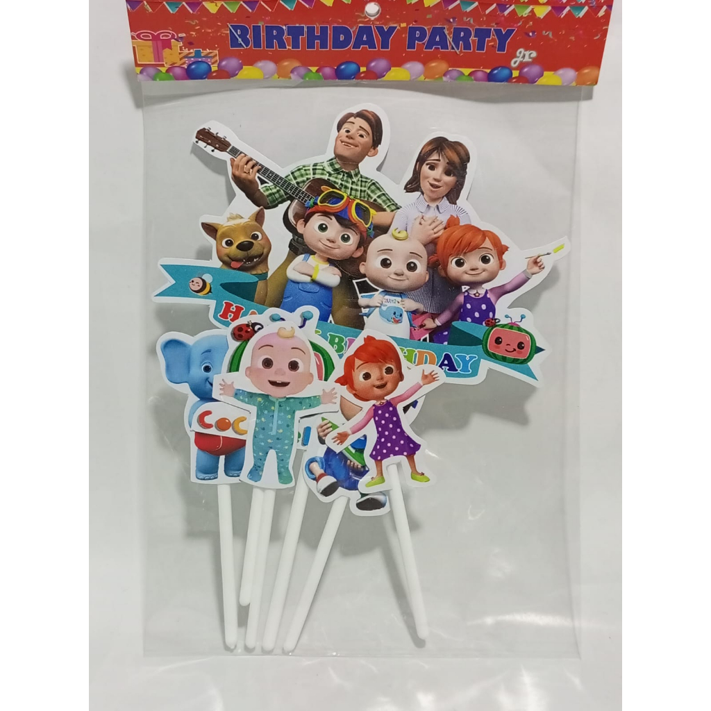 Jual Topper Print /topper kue banyak motif part 1 | Shopee Indonesia