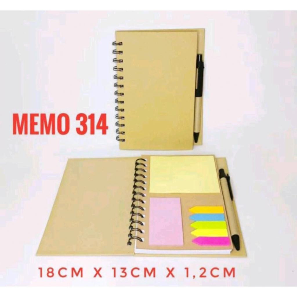 Jual MEMO 314 , buku memo , memo sticky notes, blocknote | Shopee Indonesia