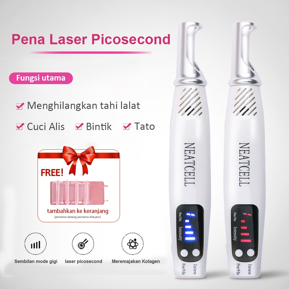 Jual Neatcell Picosecond laser biru pen penghilang flek hitam tatto tai ...