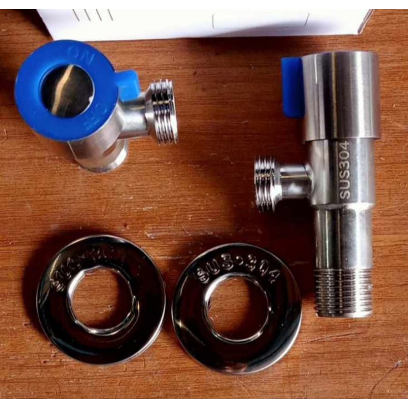 Jual STOP KRAN SHOWER KRAN TOILET KRAN AIR SINGLE SUS 304 FULL STAINLESS | Shopee Indonesia
