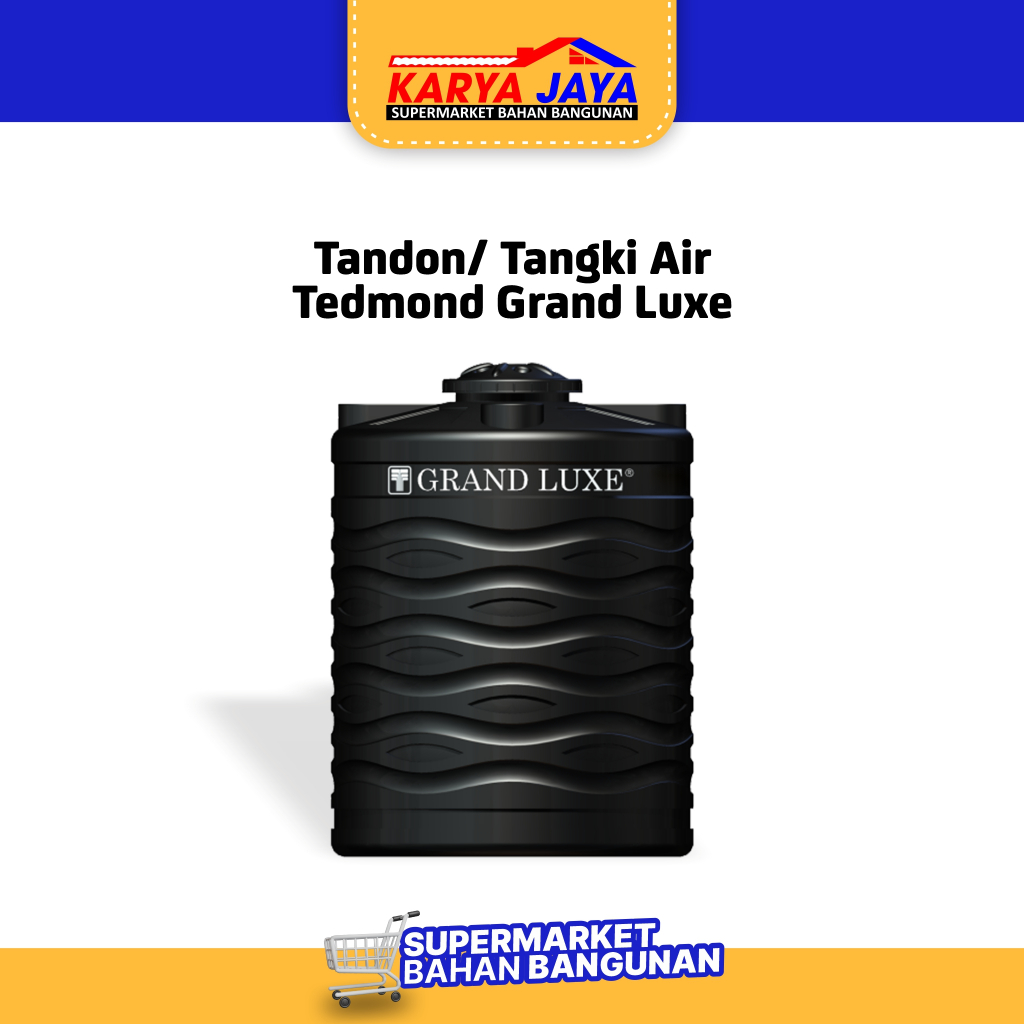 Jual Tandon Air/ Tangki Air Tedmond Grand Luxe *Warna Hitam | Shopee ...