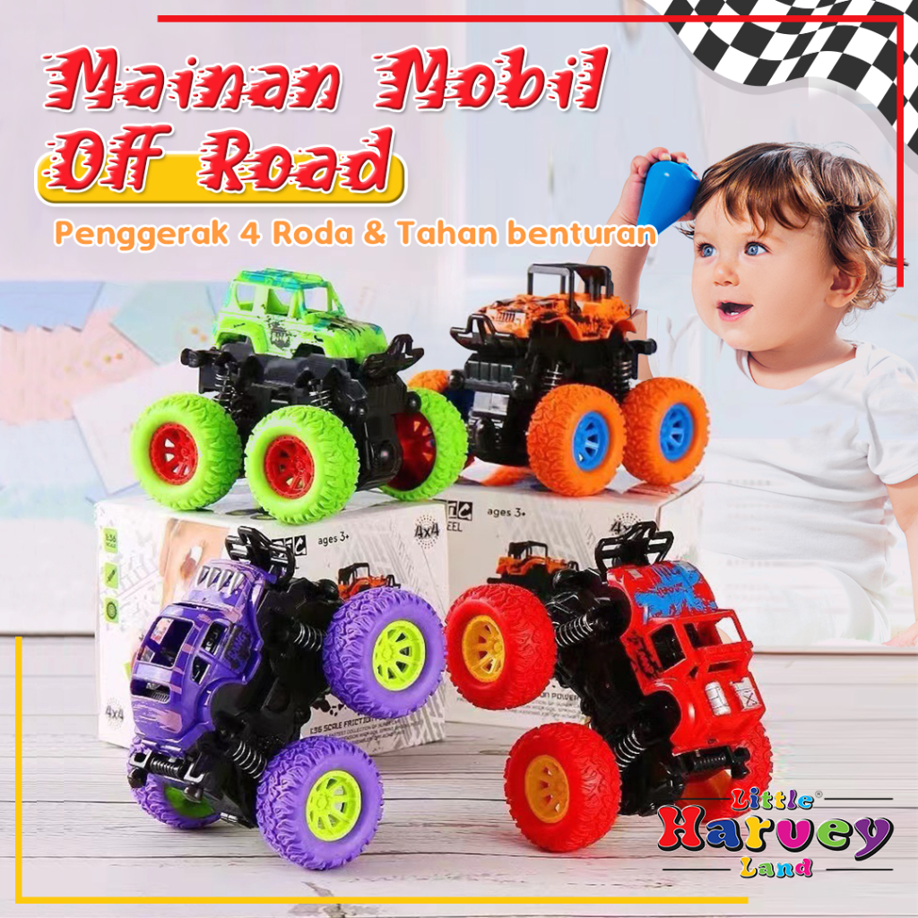 Jual Mainan MOBIL MONSTER ZAP Mobil JIP OFF ROAD 4 DRIVE Mainan Mobil ...