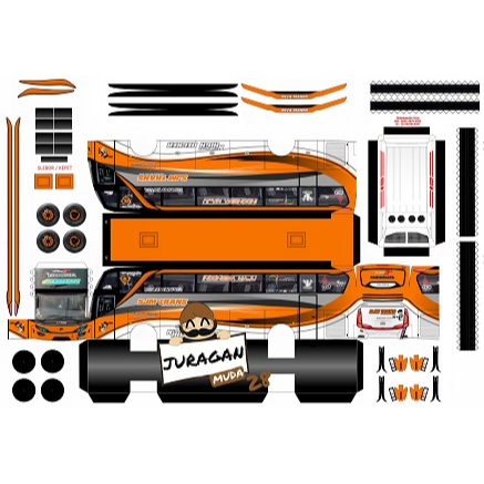 Jual DIY Miniatur Bus STJ Conan Papercraft | Shopee Indonesia