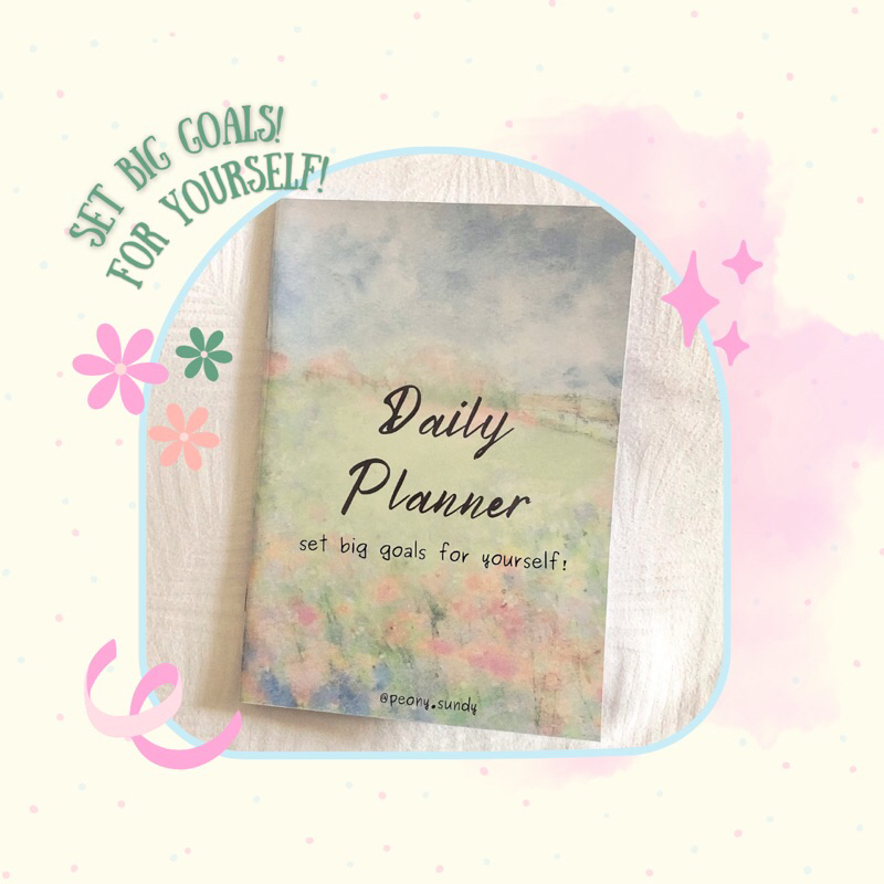 Jual DAILY PLANNER BOOK AESTHETIC- BUKU PLANNER AESTHETIC | Shopee ...