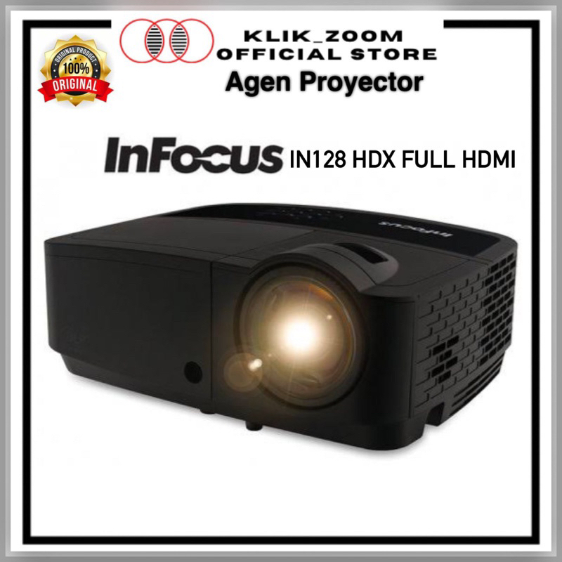 Jual PROYECTOR INFOCUS IN128 HDX FULL HDMI ORIGINAL PRODUCT | Shopee ...