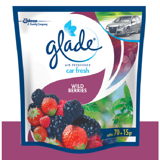 Jual Glade Car Gel Wild Berry Refill 70 Gram | Shopee Indonesia