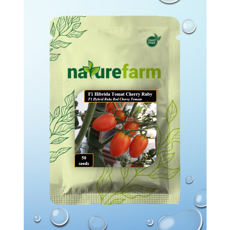 Jual Naturefarm - Benih Bibit F1 Hibrida Tomat Chery Ruby (F1 Hybrid ...