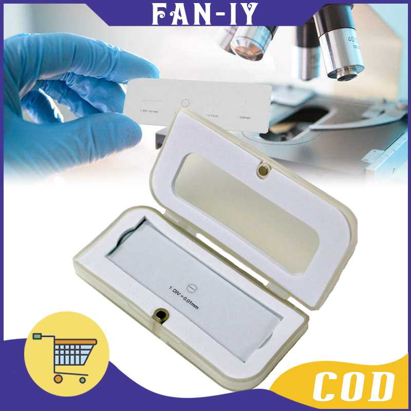 Jual Tahap Lensa Objektif Mikroskop / Objek Glass Mikrometer Mikroskop ...