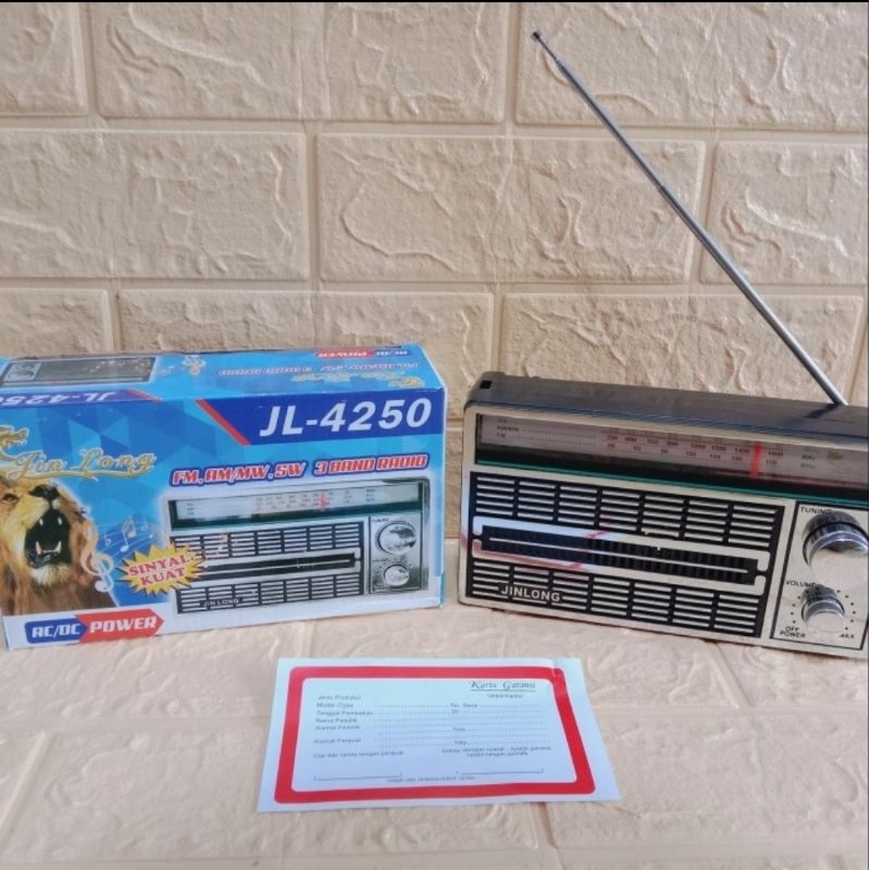 Jual RADIO JADUL JIN LONG JL-4250 FM AM | Shopee Indonesia