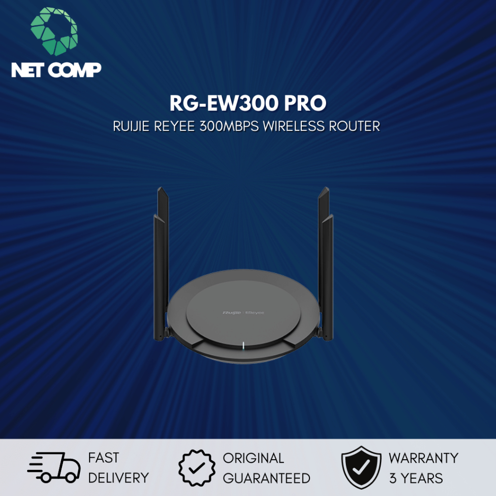 Jual RG-EW300 PRO RUIJIE REYEE 300MBPS WIRELESS SMART ROUTER | Shopee Indonesia