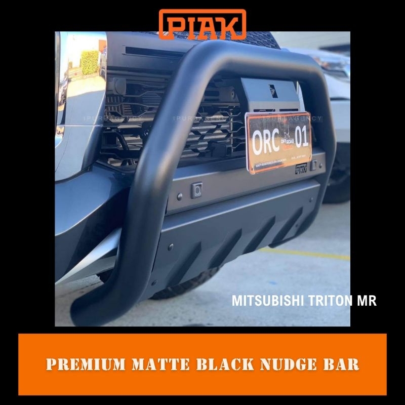 Jual PIAK Front Guard Nudge Bar Mitsubishi Triton MR 2020- | Shopee ...