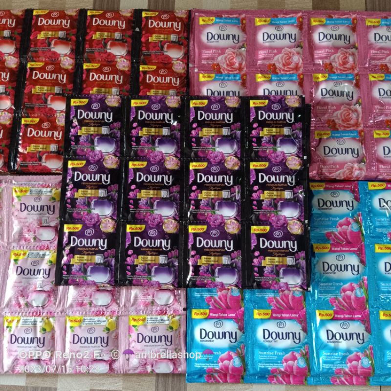 Jual DOWNY RENCENG KEMASAN 500 isi 1LUSIN | Shopee Indonesia