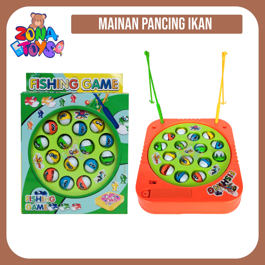 Jual Mainan Anak Pancingan Ikan Fishing Game Mancing Ikan No 0607 ...