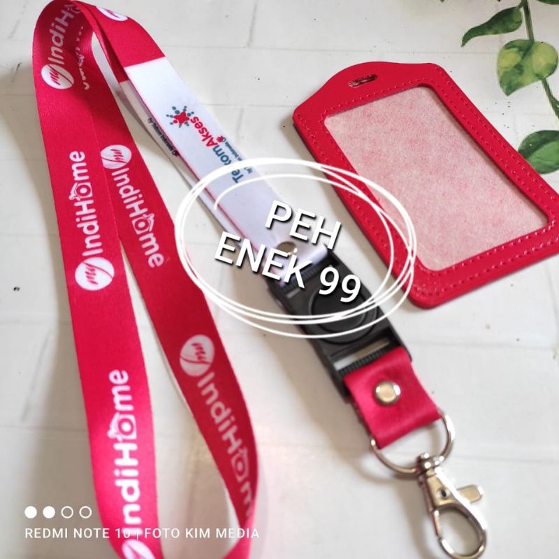 Jual Tali Id Card Lanyard Indihome Telkom Akses | Shopee Indonesia