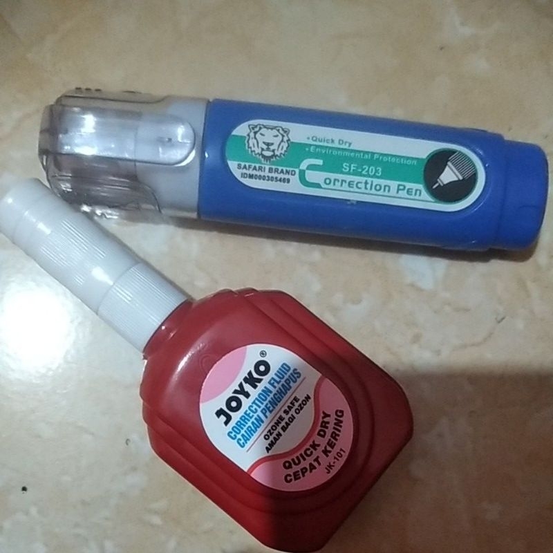 Jual ECER Tipex cair tip-ex JOYKO VAN ART stipo murah correction fluid ...