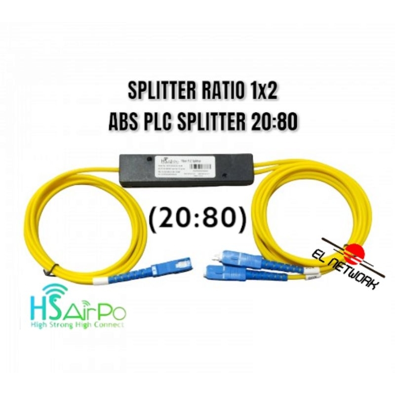 Jual HSAIRPO SPLITTER RATIO 1x2 ABS PLC SPLITTER 20:80 | Shopee Indonesia