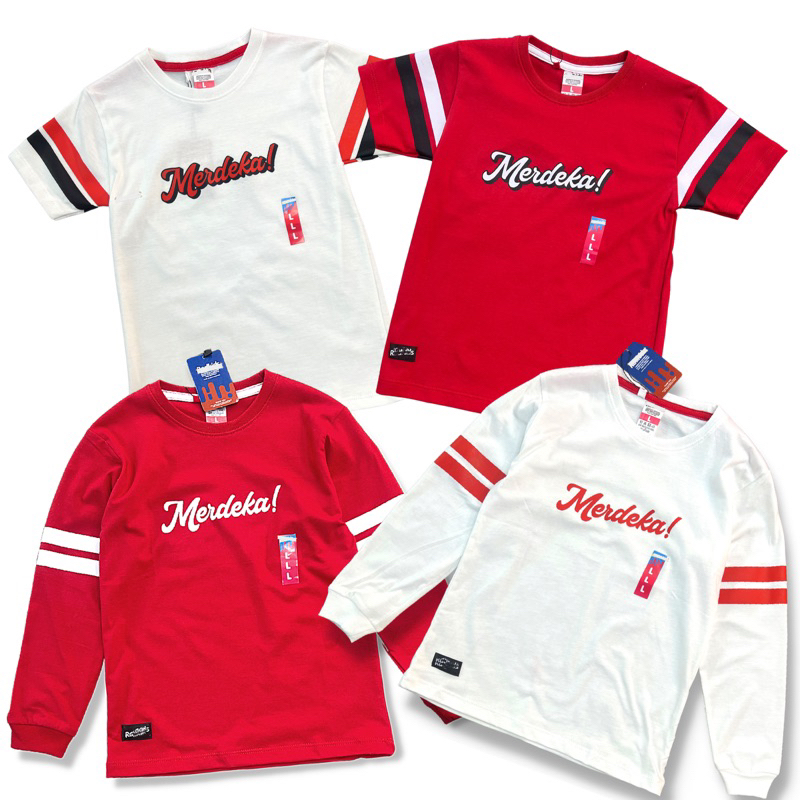 Jual KAOS MERDEKA PREMIUM ORIGINAL KAOS ANAK MERDEKA | Shopee Indonesia