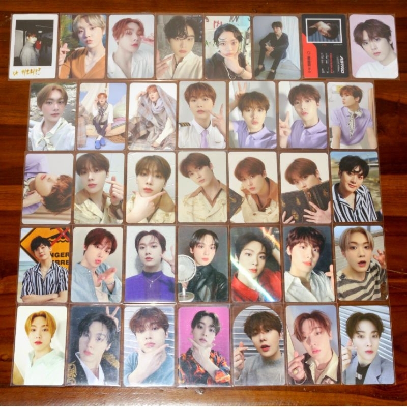 Jual PC Photocard Polaroid Official ASTRO Yoon Sanha Rocky Moonbin Cha Eunwoo Jinjin MJ | Shopee ...