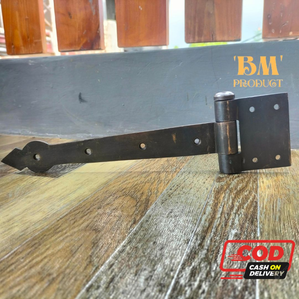 Jual Engsel Pintu Rumah Motif Lancip 29 cm Engsel Kuningan Engsel ...
