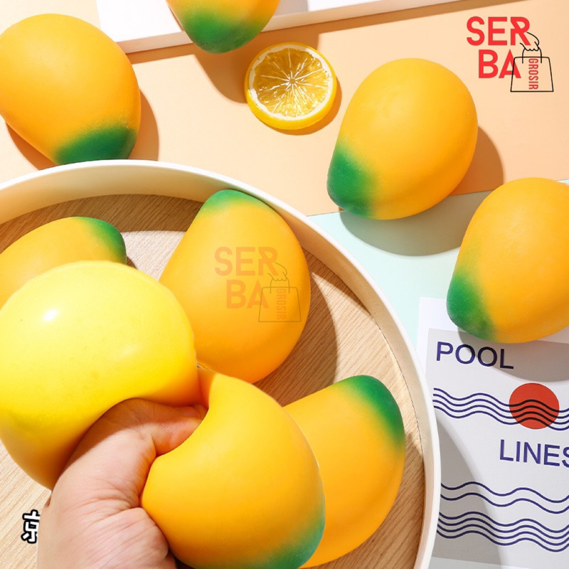 Jual SG- Mainan Squishy Mango Mainan Squishy Pencet Anti Stress Gemes ...