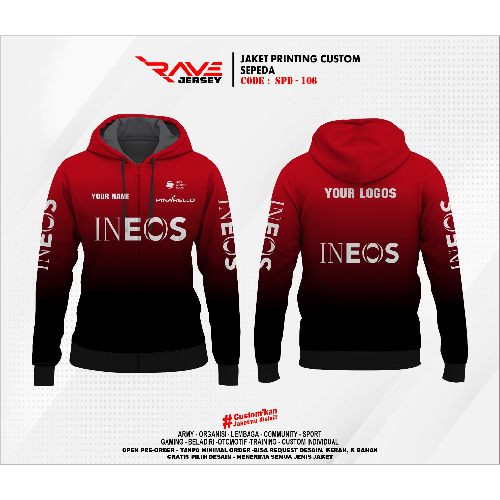 Jual JAKET KOMUNITAS SEPEDA SESI 2 FULL PRINTING SUBLIMATION CUSTOM ...
