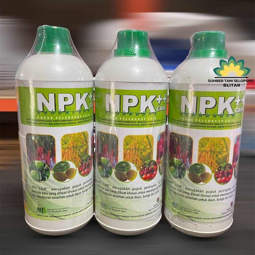 Jual Pupuk Pelengkap NPK CAIR++ 1 Liter | Shopee Indonesia