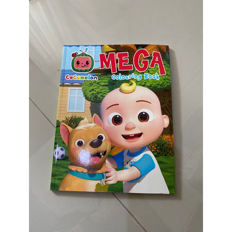 Jual COCOMELON MEGA COLOURING BOOK/ Buku mewarnai anak anak tema ...