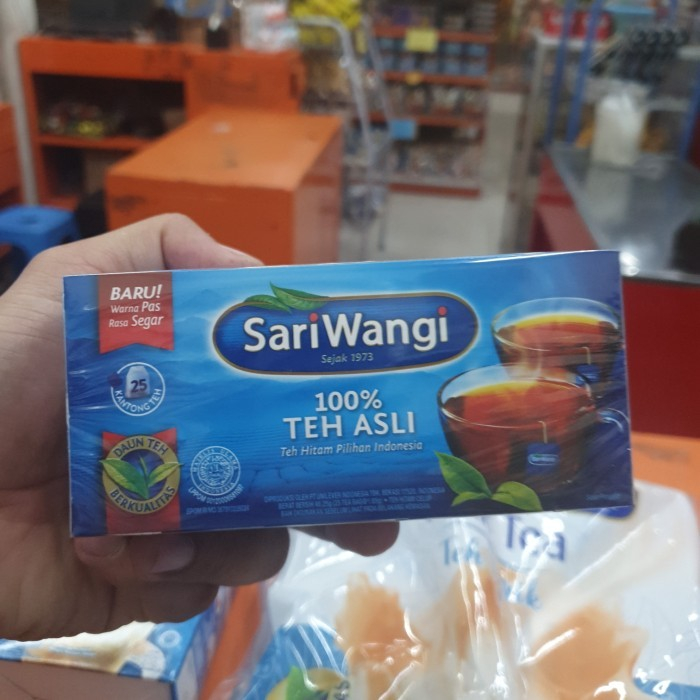 Jual BOX 25s - TEA TEH CELUP SARI WANGI / SARIWANGI 95649 TB25 ...