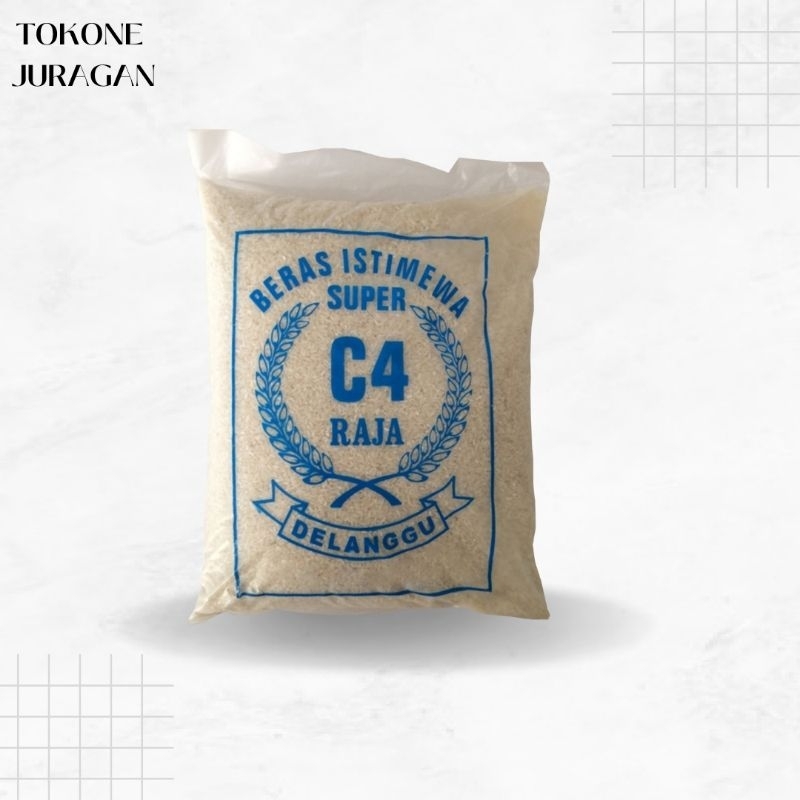 Jual Beras C4 Raja Kemasan 5 Kg | Shopee Indonesia