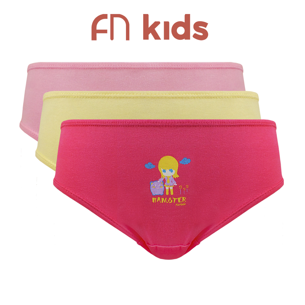 Jual FN Kids Cotton Blend Brief 3 pcs NTK 0288 | Shopee Indonesia