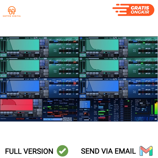 Jual Audio Nebula - Aurora FM - VST Plugin Sintesis FM 6 operator ...