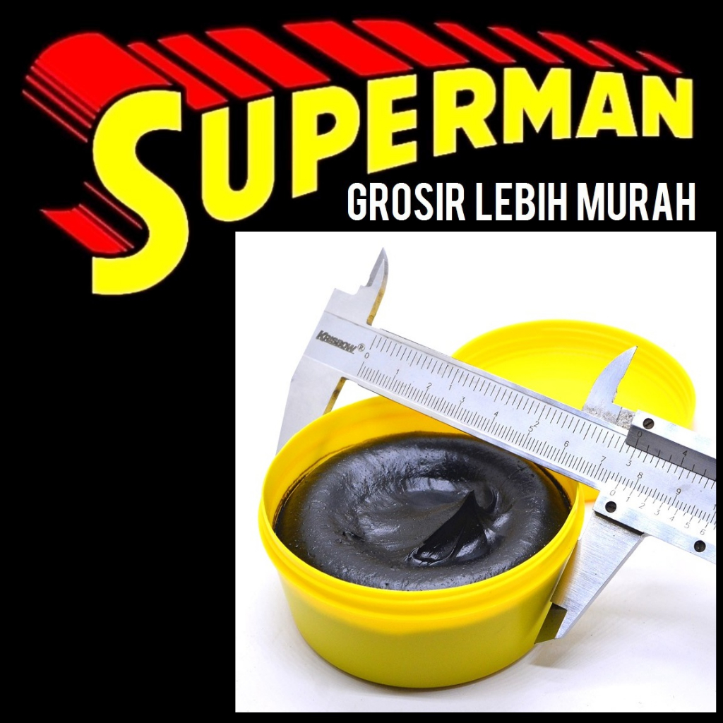 Jual GEMUK 100ML KUNING HITAM BESAR grease vaseline vaslin paslin ...