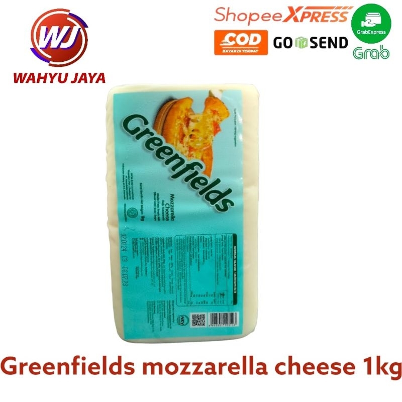 Jual Greenfields Mozzarella Cheese 1 kg | Shopee Indonesia