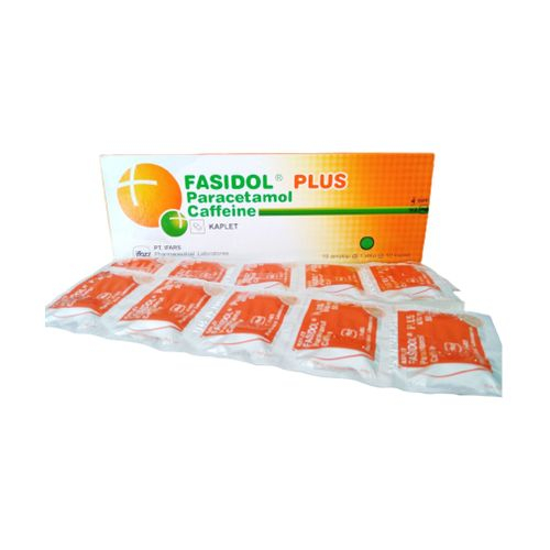 Jual Fasidol Plus Tablet 600mg Paracetamol - Obat Demam Sakit Kepala ...