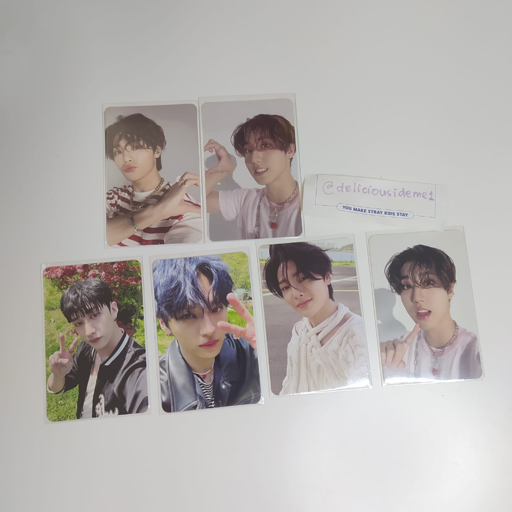 Jual STRAY KIDS SKZ Maxident Photocard Album PC Bangchan Lee Know Han I ...