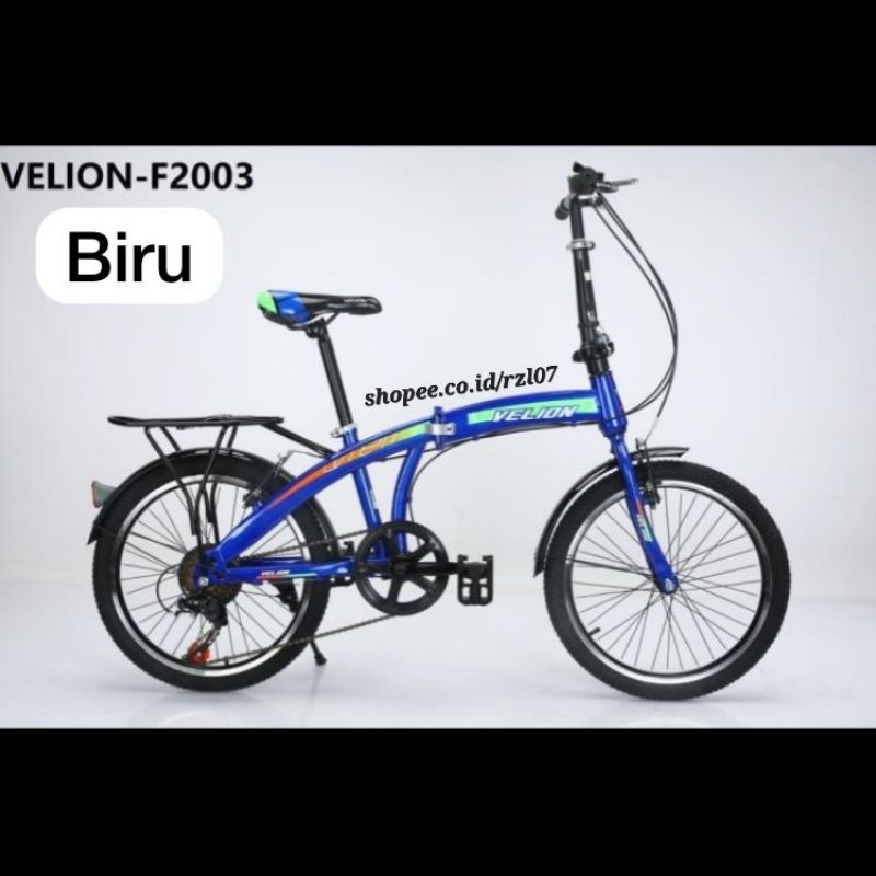 Jual Sepeda lipat dewasa Velion F2003 20 inch semua usia folding bike 7 ...
