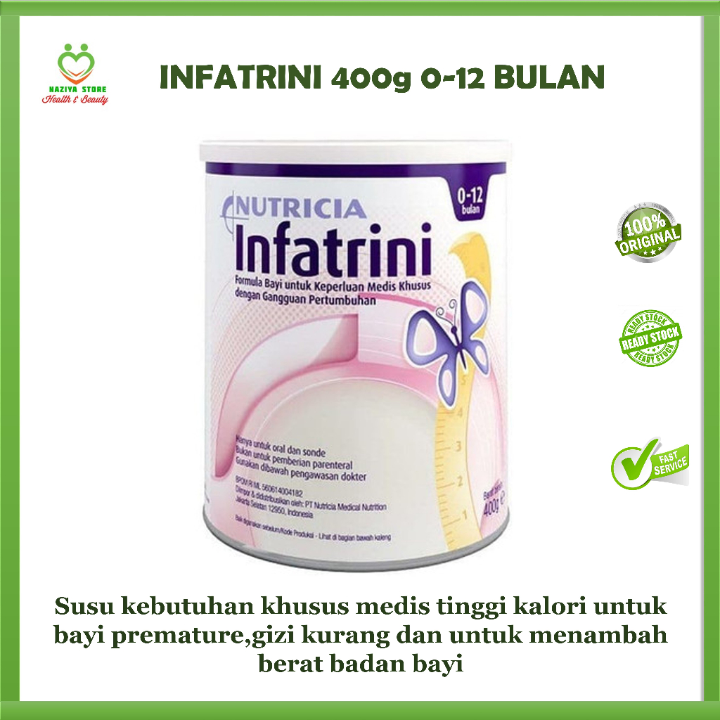 Jual INFATRINI Nutricia 400gr untuk Usia 0-12 Bulan Susu Keperluan ...