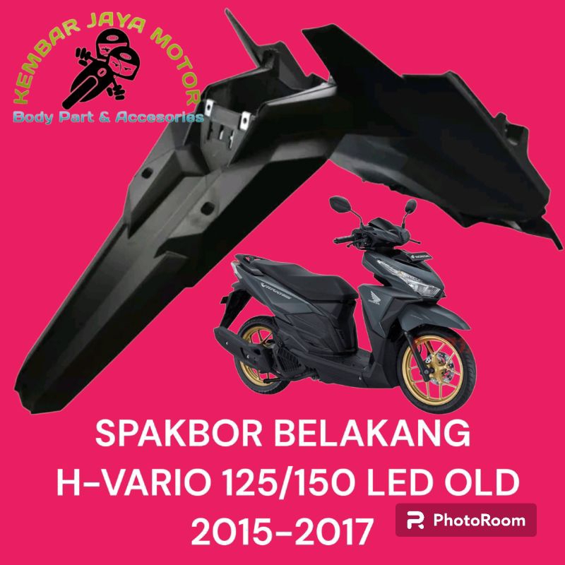 Jual spakbor belakang honda vario 125/150 led old 2015-2017 | Shopee Indonesia