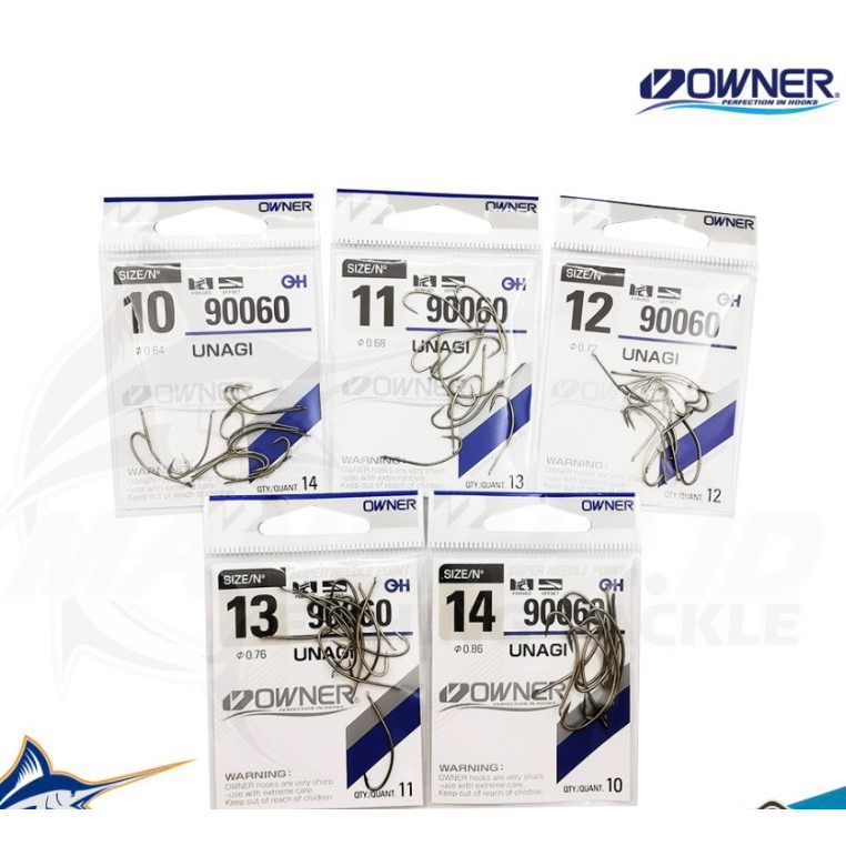 Jual Kail Pancing Owner Unagi 90060 original made in Japan | Shopee ...