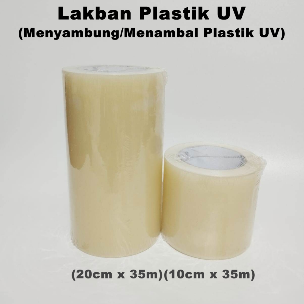 Jual 10cm x 35m Lakban Plastik UV / Lakban Greenhouse | Shopee Indonesia