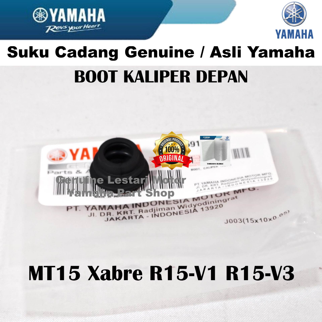 Jual Karet Boot Kaliper Depan MT 15 Xabre R15 V1 V3 Asli Yamaha ...