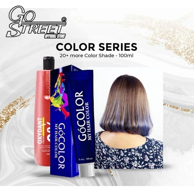 Jual GOCOLOR Hair color Cream All Series 100ml / Cat Rambut / Pewarna ...