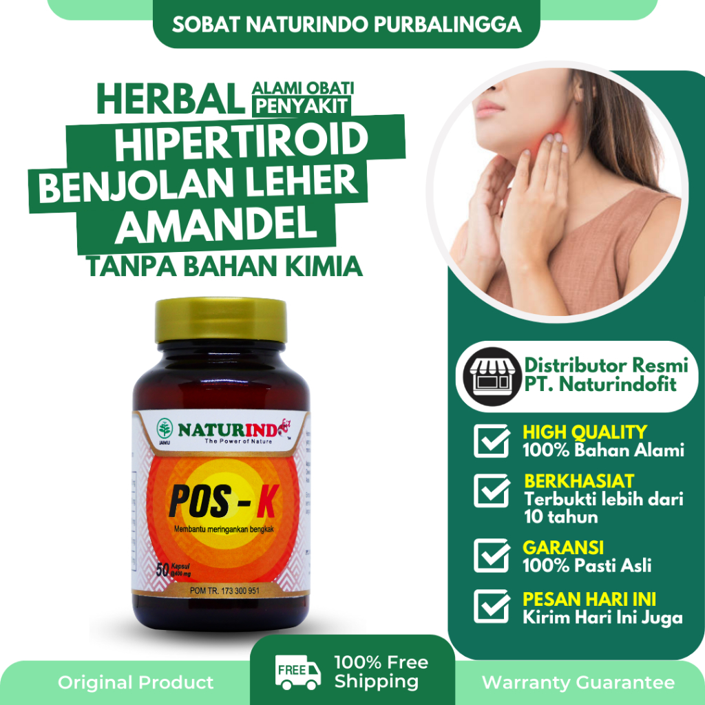 Jual Obat Herbal Gondok Hipertiroid Kelenjar Tiroid Benjolan Di Leher ...