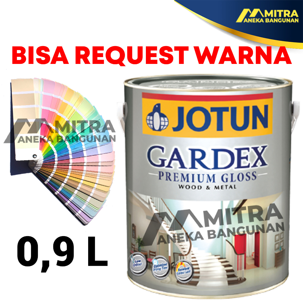 Jual CAT KAYU DAN BESI GARDEX PREMIUM GLOSS JOTUN 0,9 LITER 1 KG / GLOSS SEMI GLOSS / BISA ...