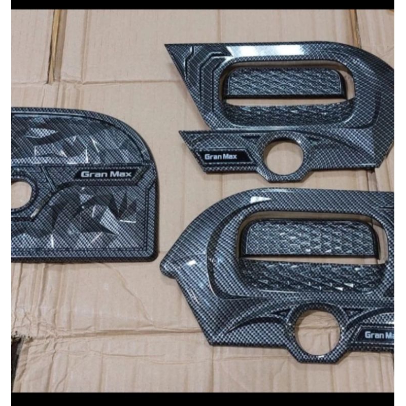Jual paket handle outer tank cover carbon grand max Gran max minibus ...
