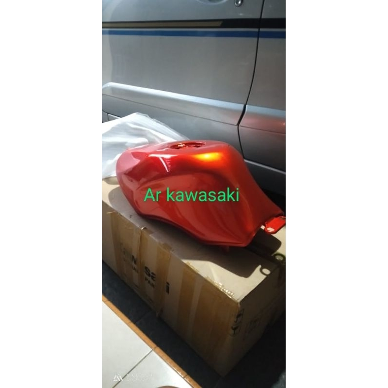 Jual tangki bensin Kawasaki ninja Rr orange original | Shopee Indonesia