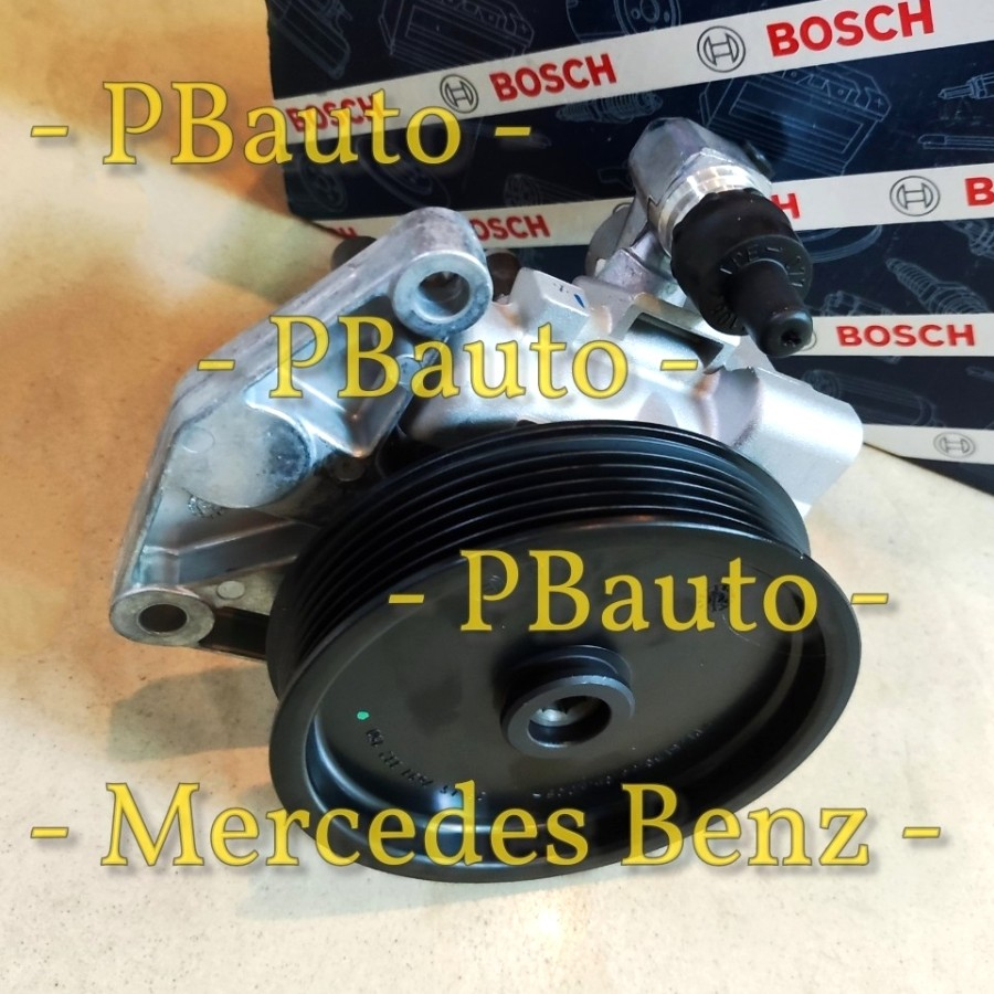 Jual Pompa Power Steering w204 w212 BOSCH A0064664501 Steer Pump C280 ...
