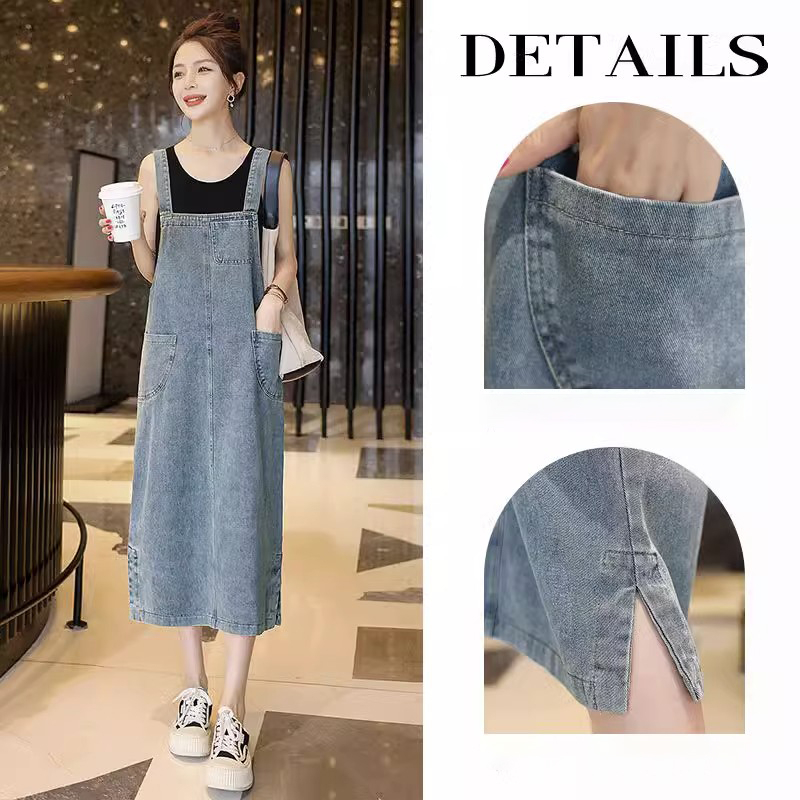 Jual overall jeans wanita korean dress Fashion wanita overall korean ...
